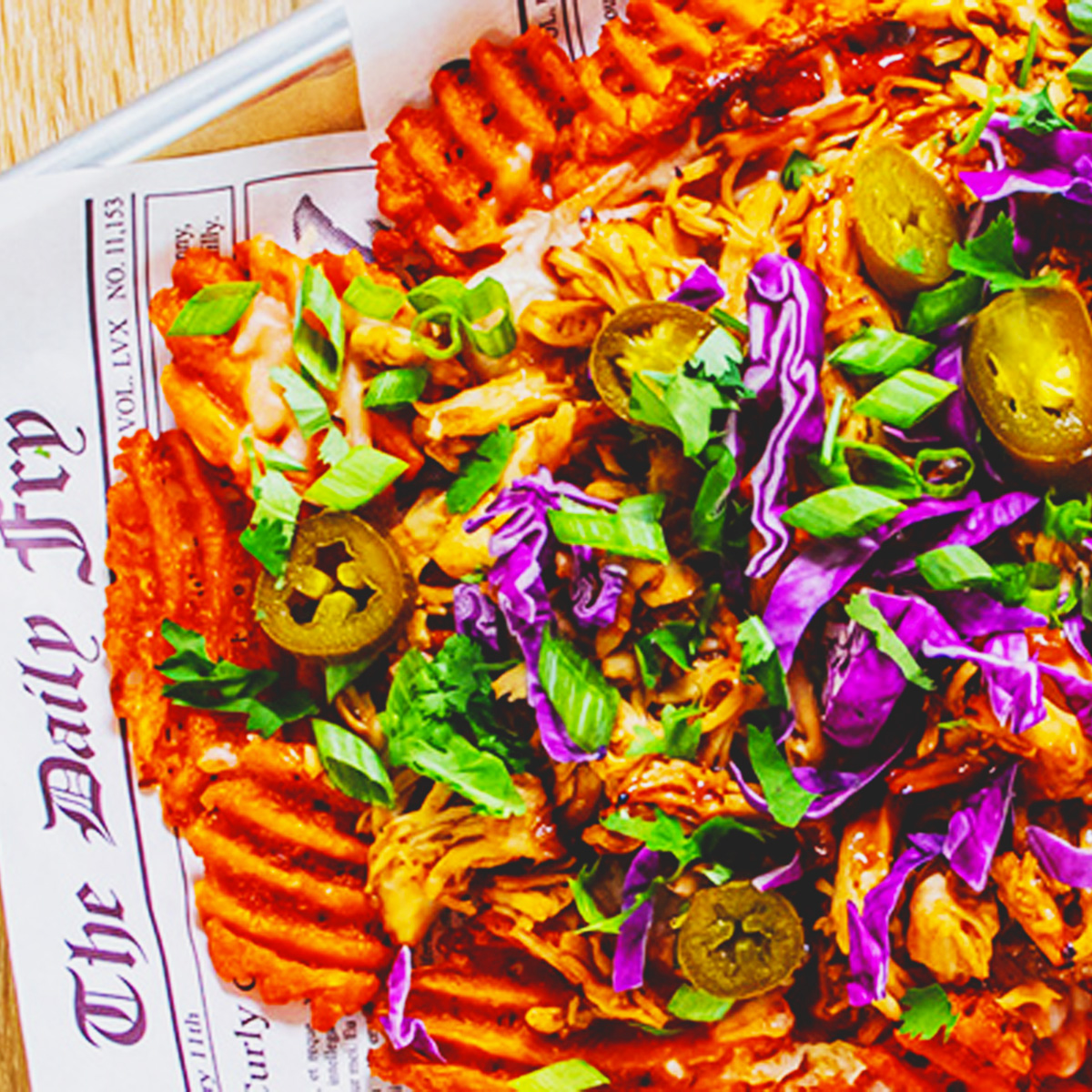 Teriyaki Chicken Lattice Fries | Simplot Fries - Southeast Asia