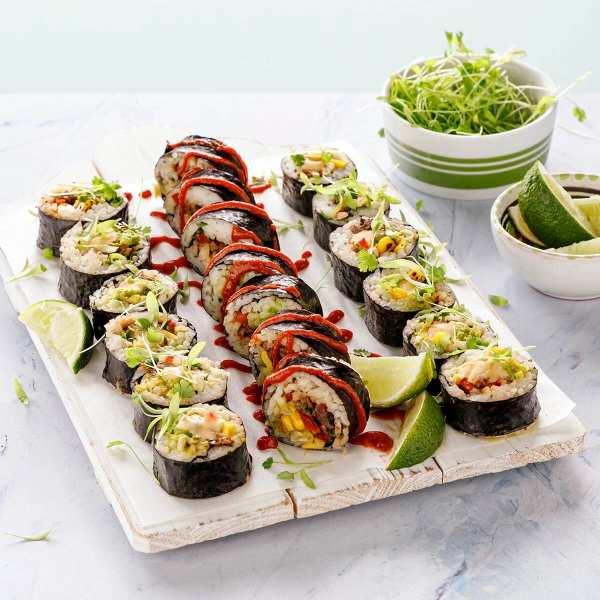 Adobo Beef Mexican Sushi | Simplot Foods
