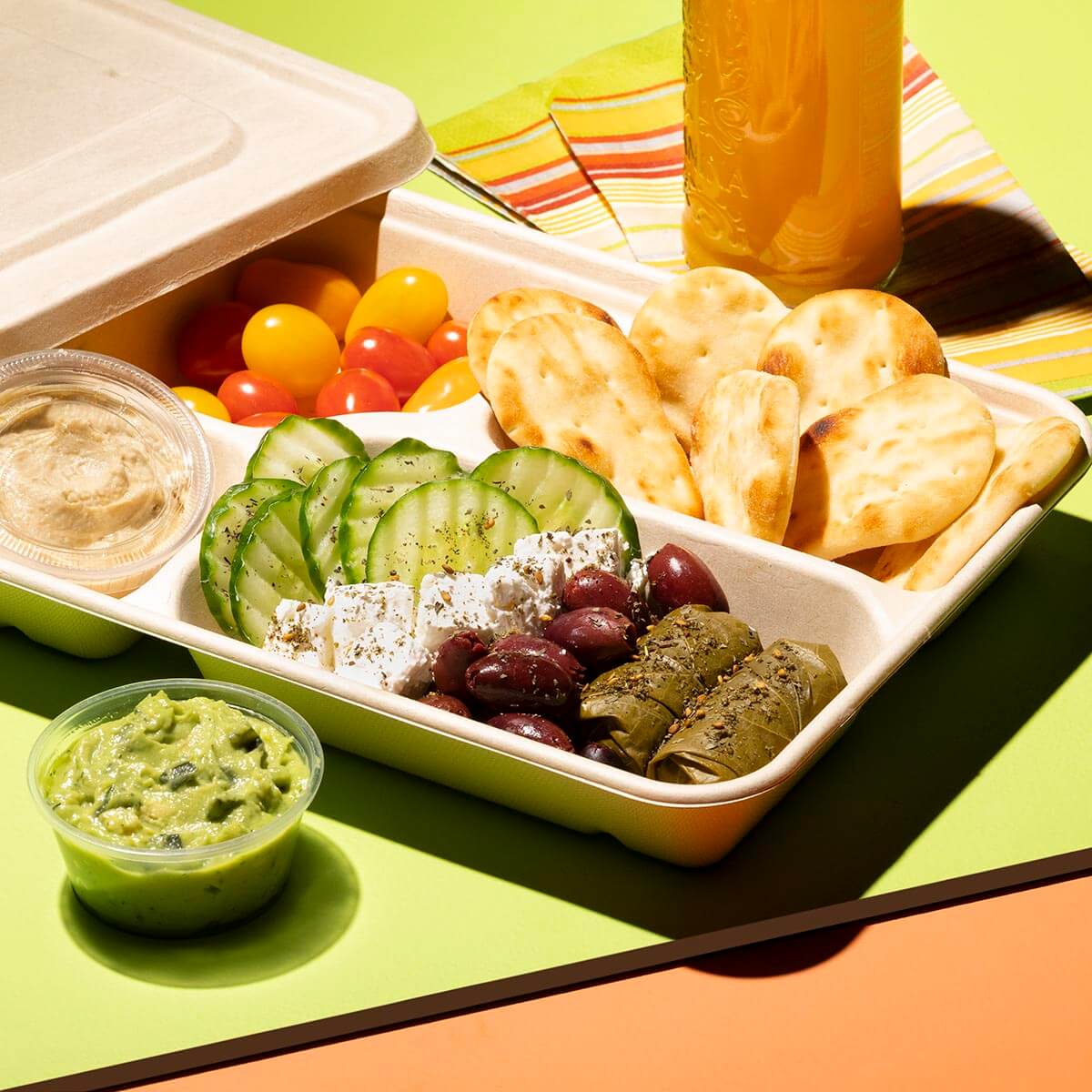 Greek Tzatziki Snack Box | Simplot Foods