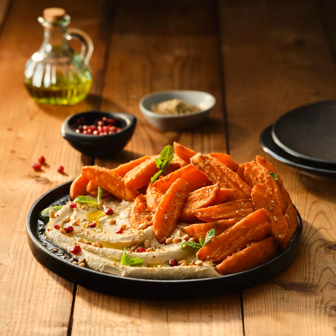 How to: Middle Eastern Style Sweet Potato Share Plates