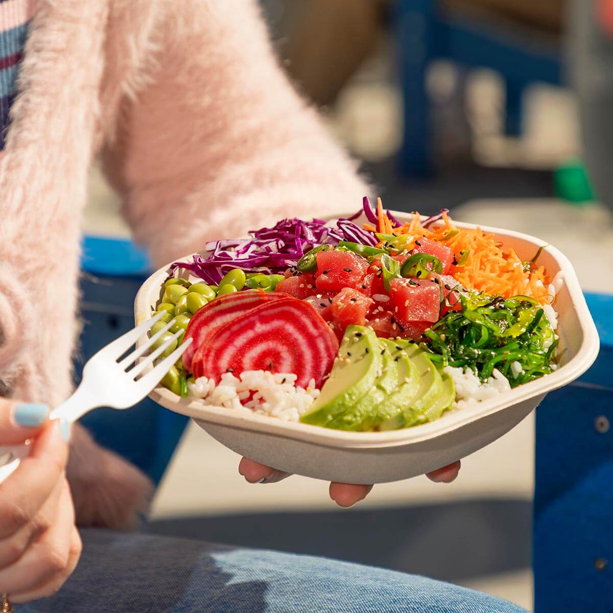 Ahi Tuna Poke Bowl with Avocado | Simplot Foods