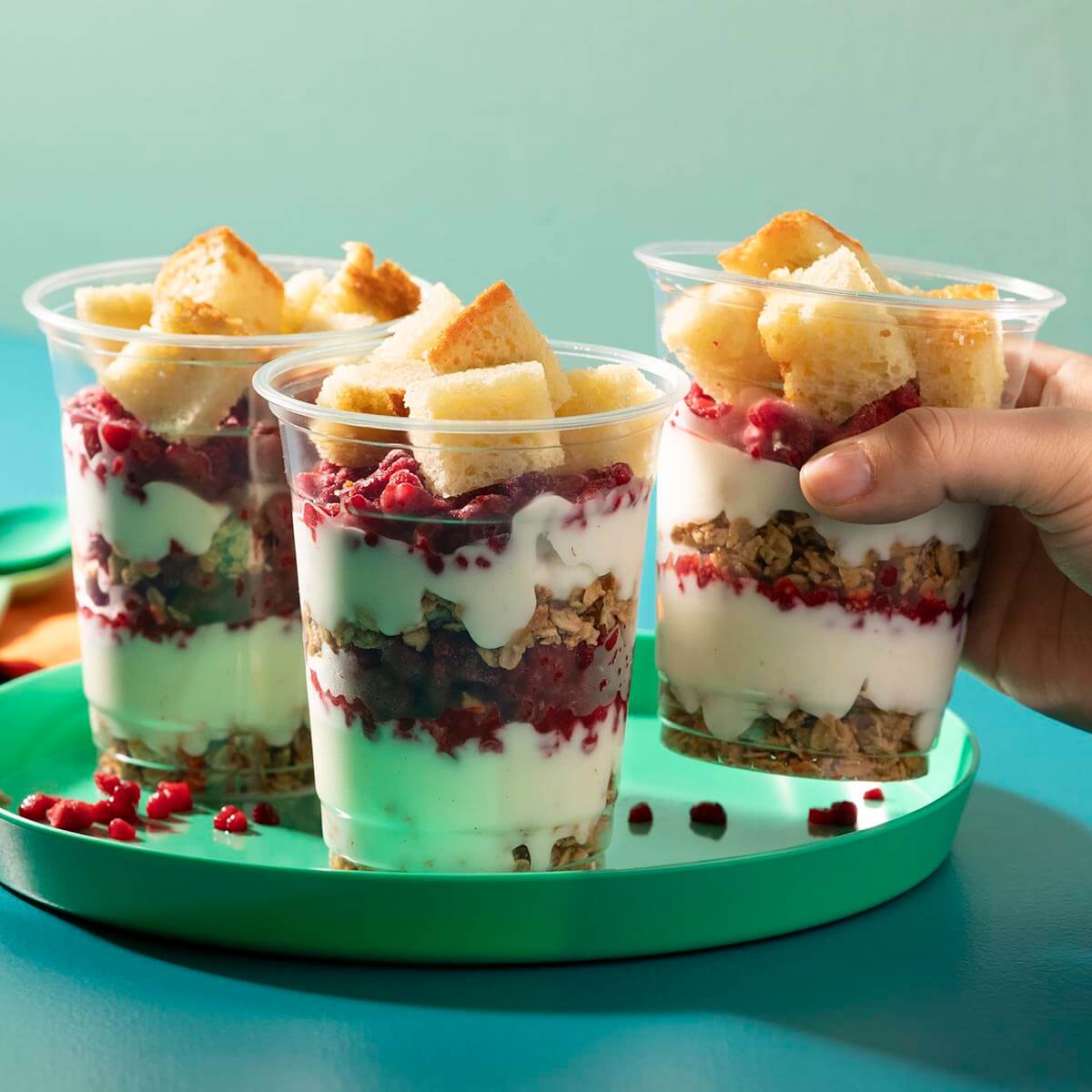 Lemon Raspberry Yogurt Parfaits | Simplot Foods