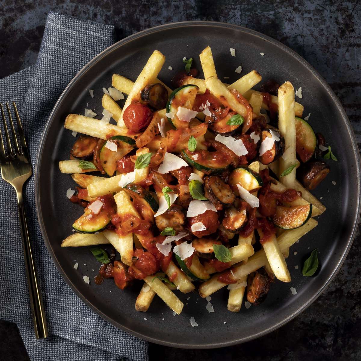 Northern Italy Loaded Fries | Simplot Foods