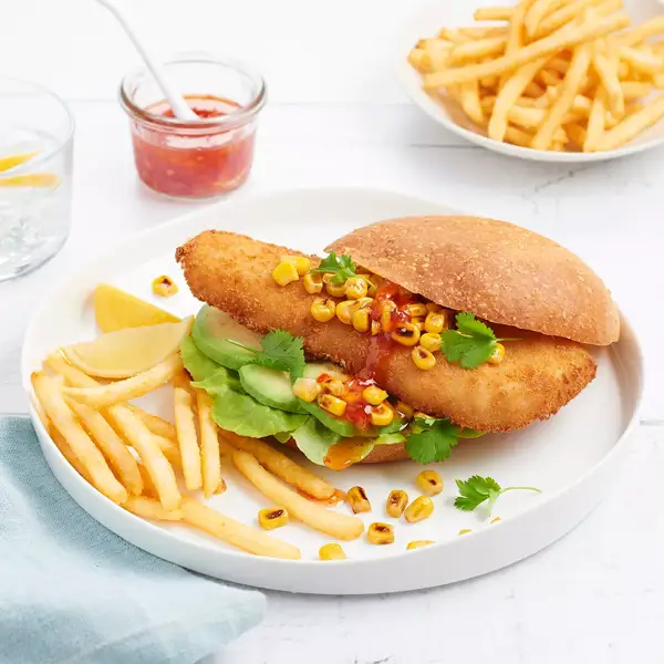 Captain’s Catch Fish Burger | Simplot Food - Australia