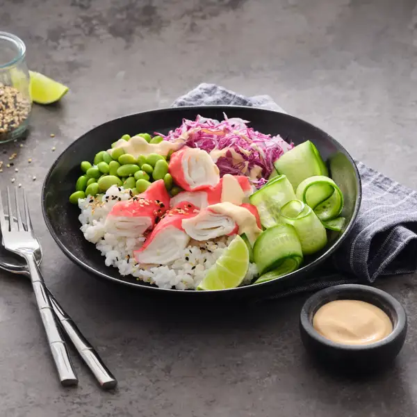 Surimi Poke Bowl