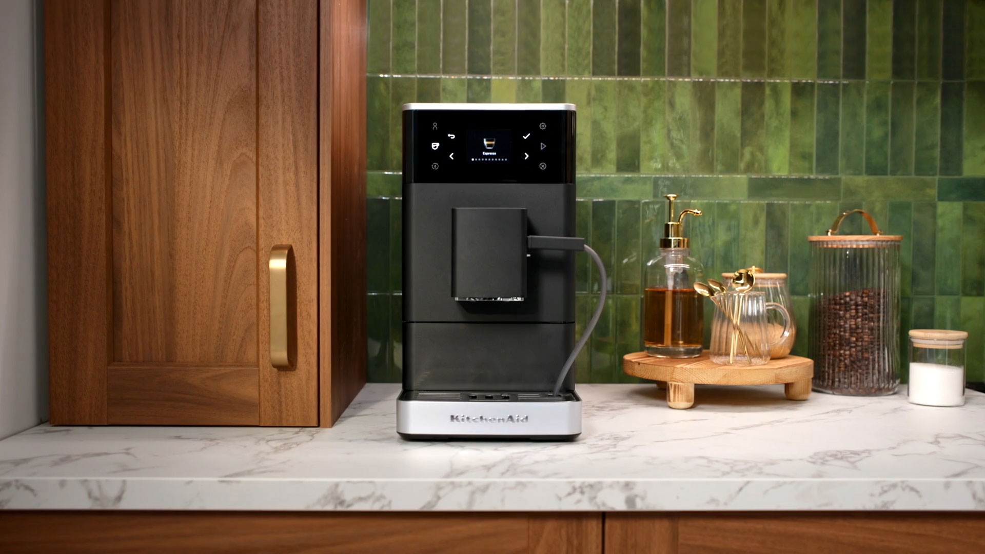 Volautomatische espressomachine KF3 met ijskoffie functie - Matzwart ...
