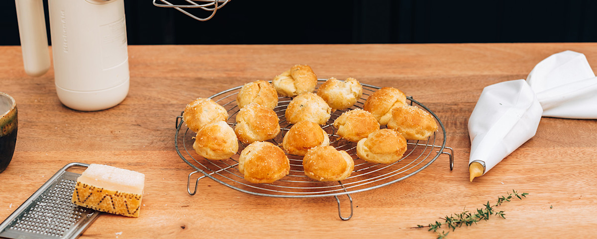 Garlic cheese choux | KitchenAid IE