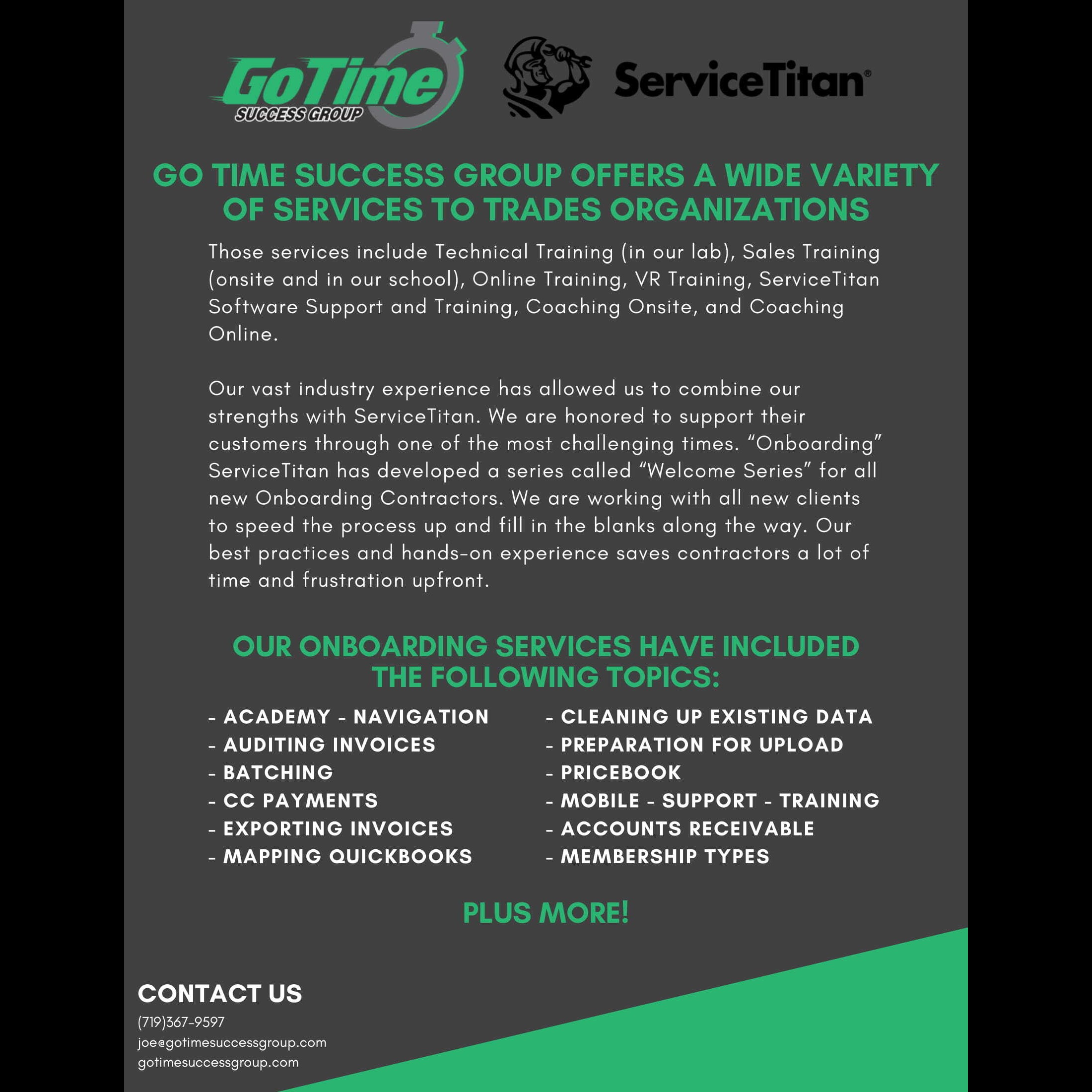 Go Time Success Group