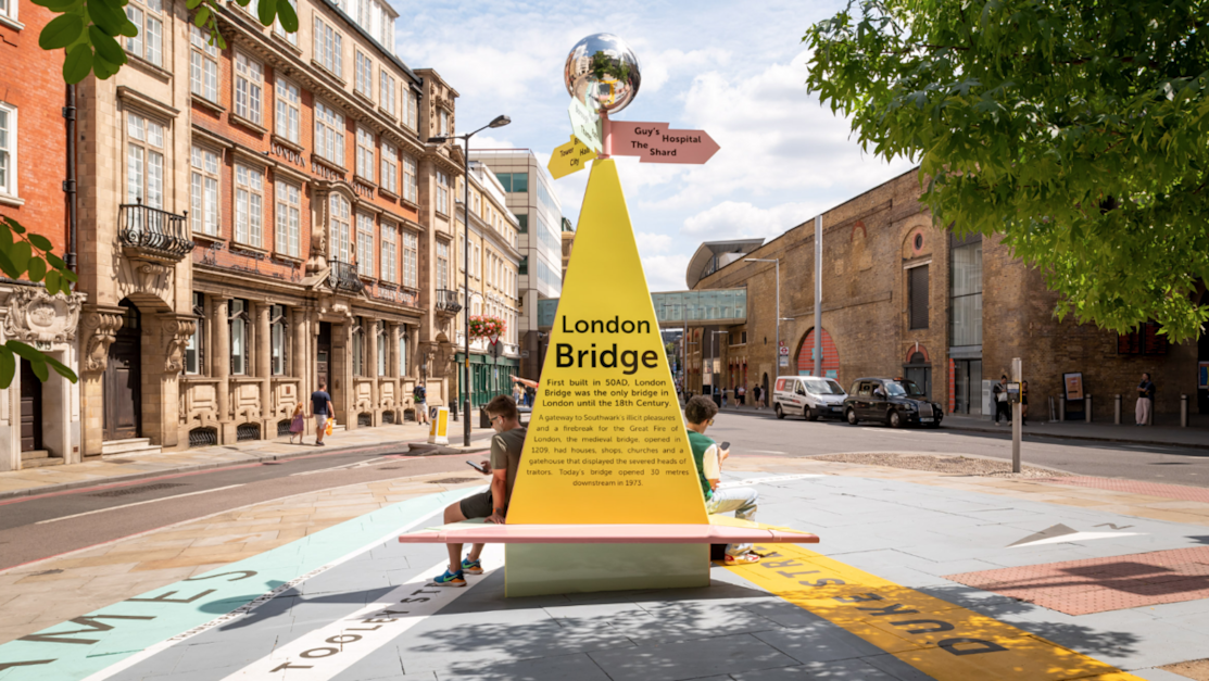 At London Bridge | London Bridge Hidden Art Walk