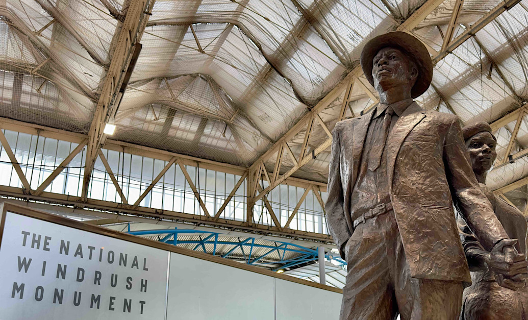 At London Bridge | The National Windrush Monument at Waterloo Station