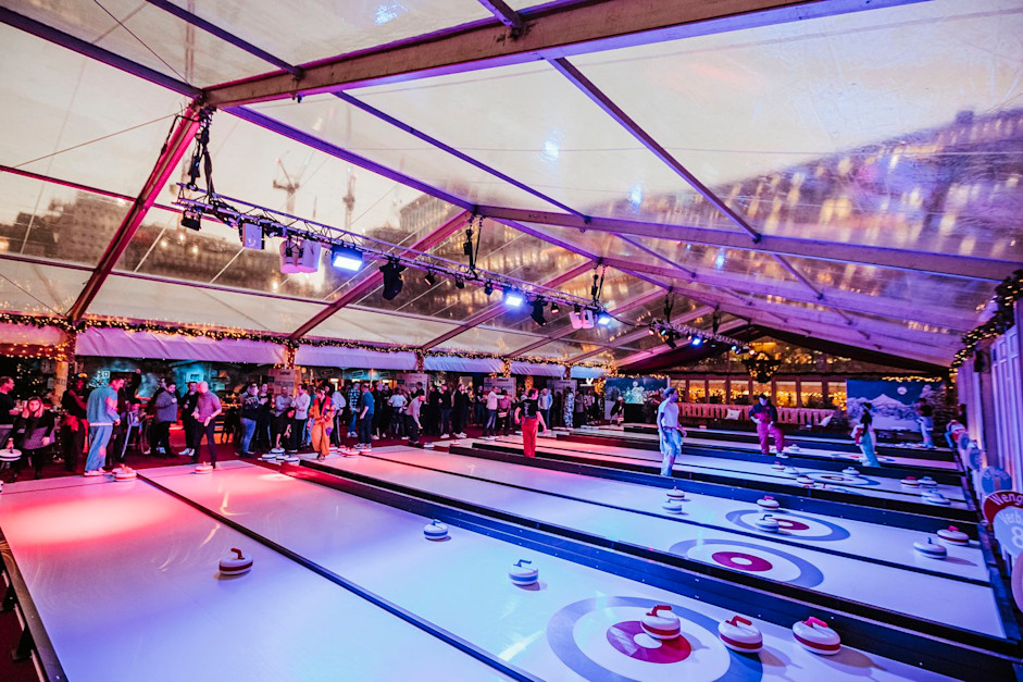 At London Bridge | The Curling Club at Vinegar Yard