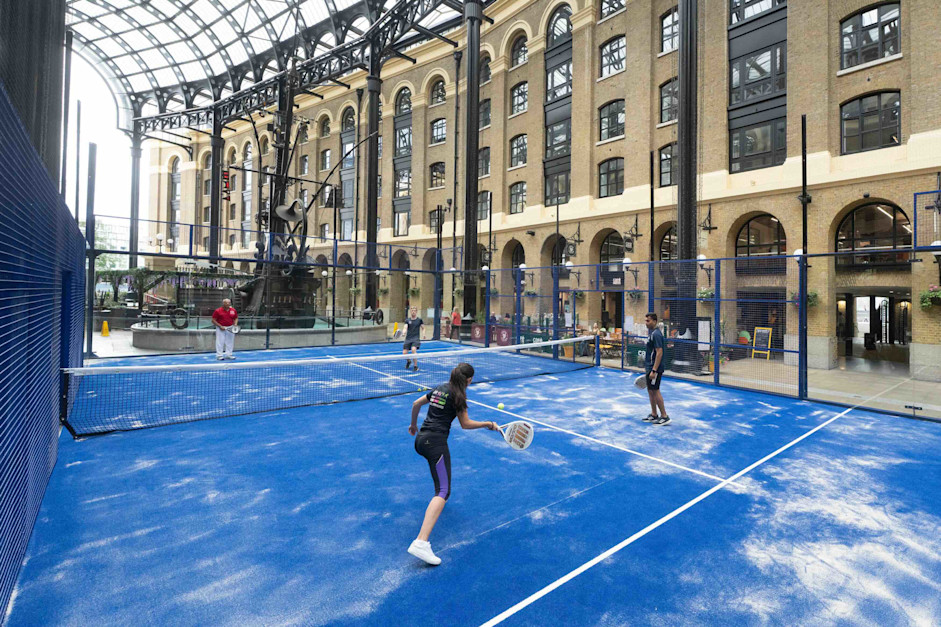 At London Bridge | London Sports Festival Padel at Hay's Galleria