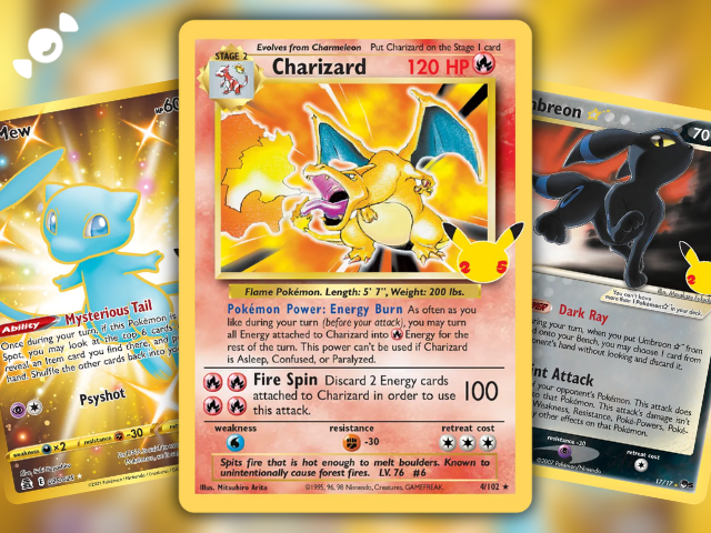 Pokémon Celebrations Top Chase Cards