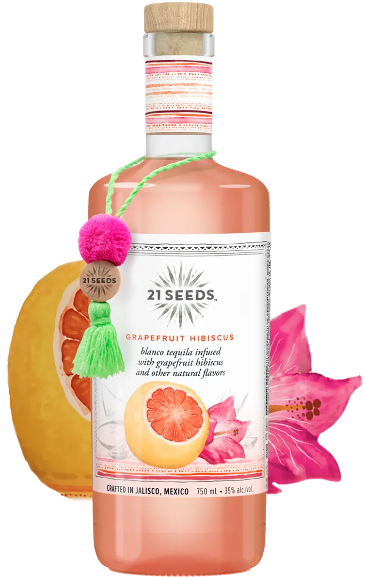Grapefruit Hibiscus - 21 Seeds Tequila