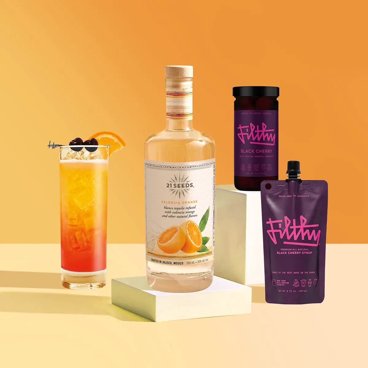 21Seeds Filthy Tequila Sunrise - 21 Seeds Tequila