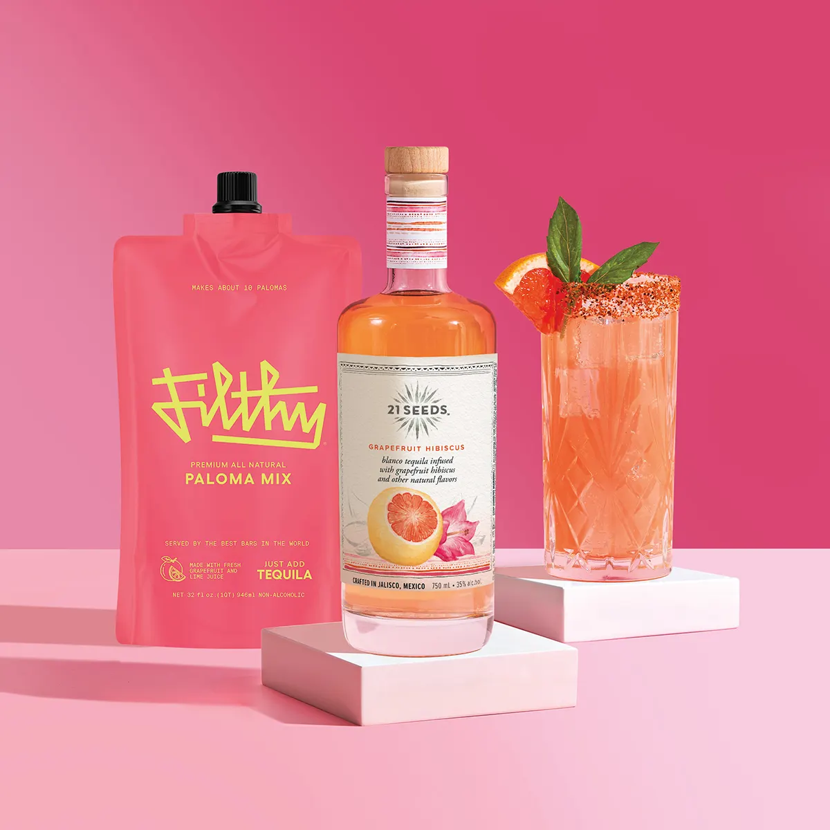 21Seeds Filthy Paloma - 21 Seeds Tequila