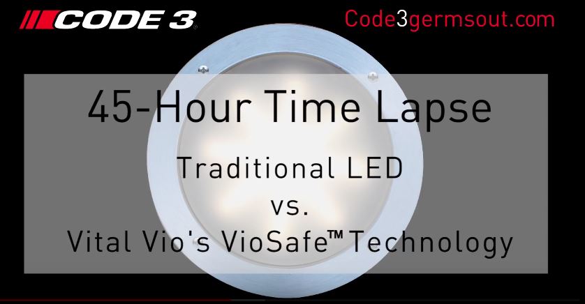 Patient Compartment Light Powered by Vital Vio - CODE 3