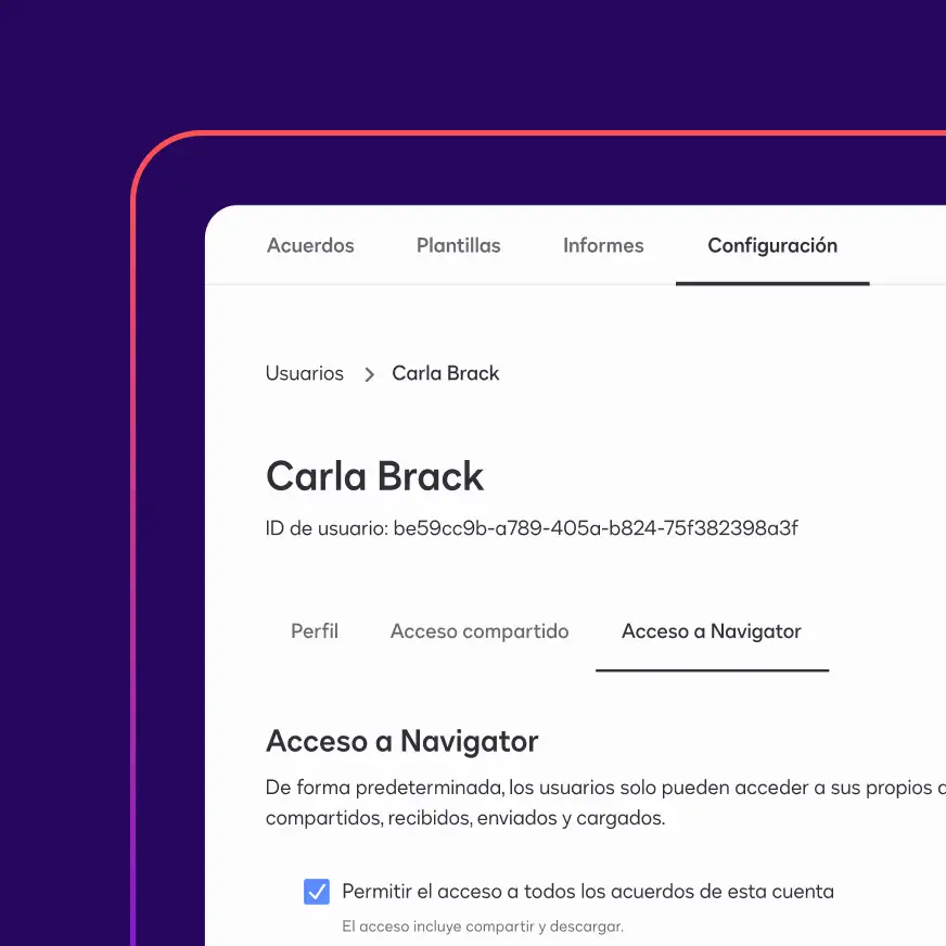 Docusign Navigator: almacenamiento y análisis de acuerdos | Docusign