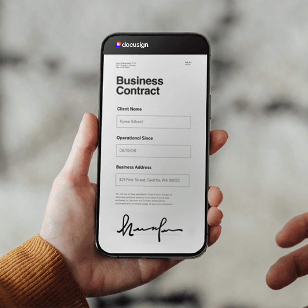 Free Document Signing | Docusign Electronic Signature App