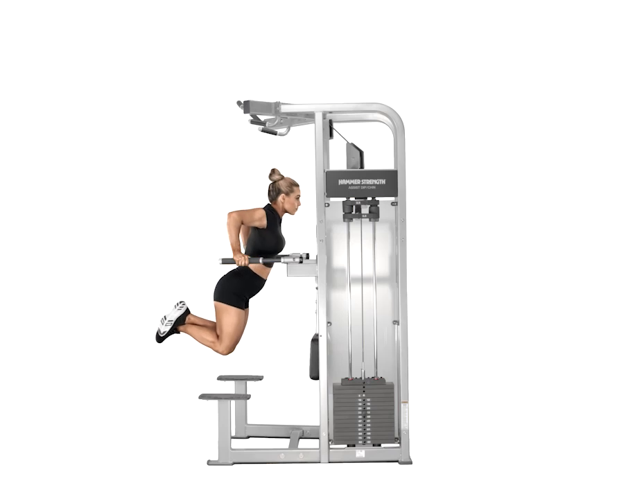 Chest Dips Exercise Instructions & Video - Sweat