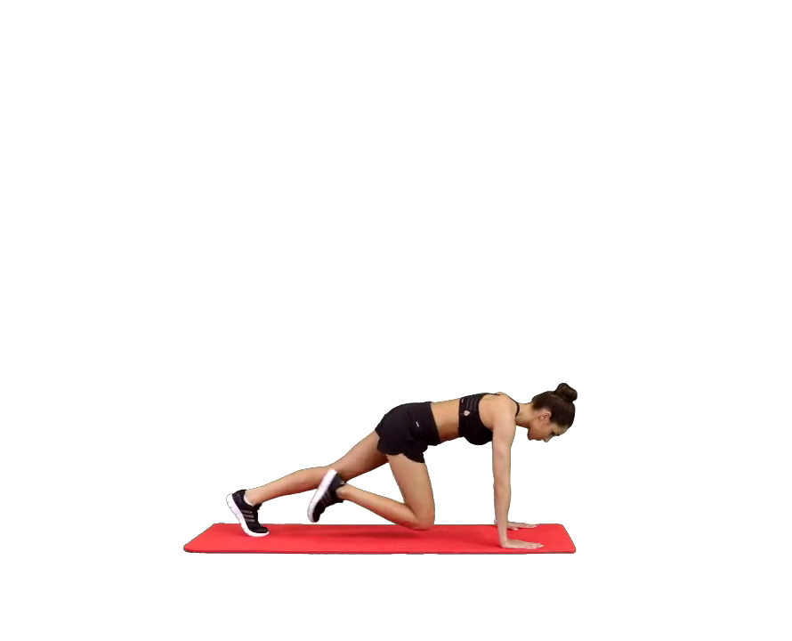 Mountain Climber Push-Up - Sweat
