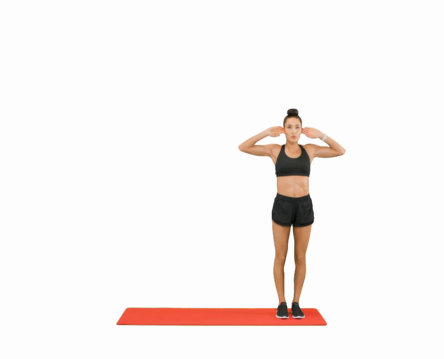 Lateral Lunge & Ankle Tap - Sweat
