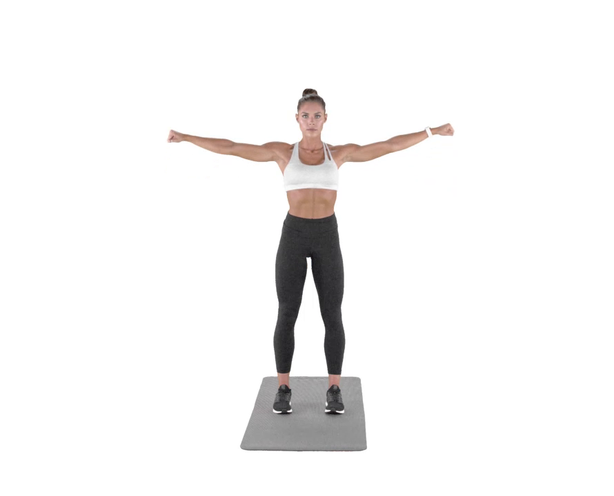 Arm Circles Exercise Instructions & Video - Sweat