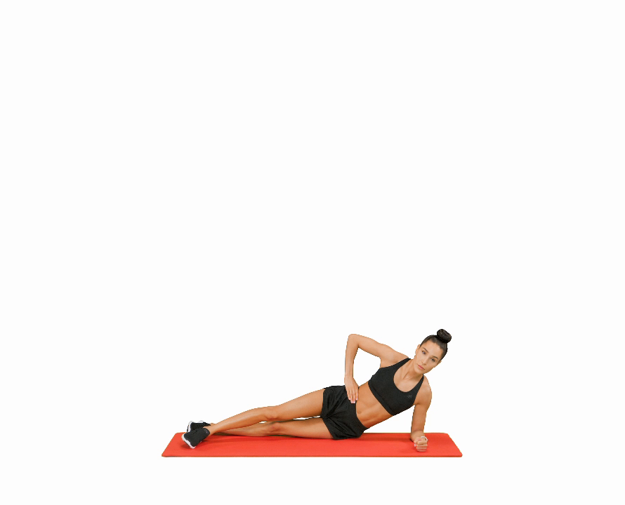 Side Plank & Rotation - Sweat