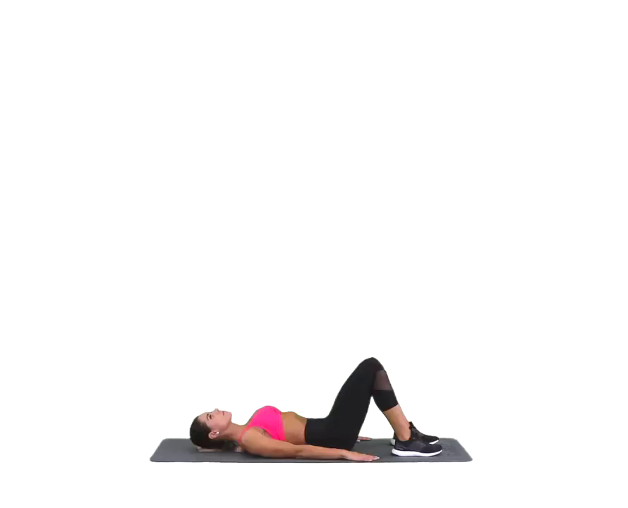 Glute Bridge Exercise Instructions & Video - Sweat
