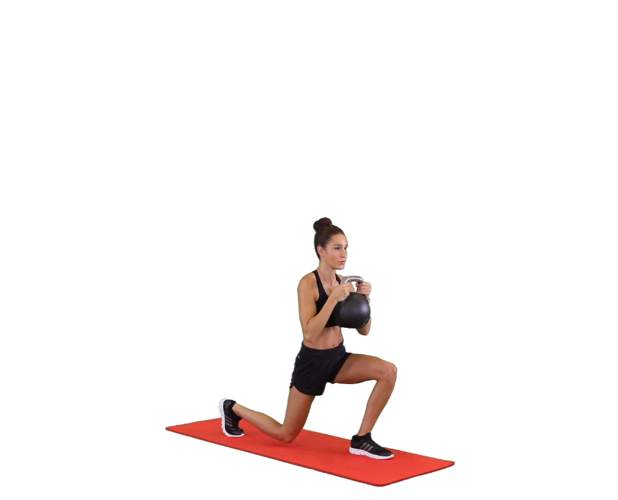 Goblet Reverse Lunge - Sweat