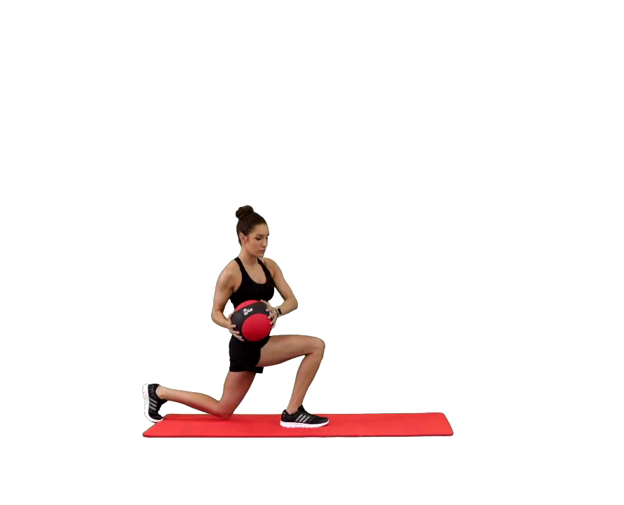 Walking Lunge & Twist - Sweat