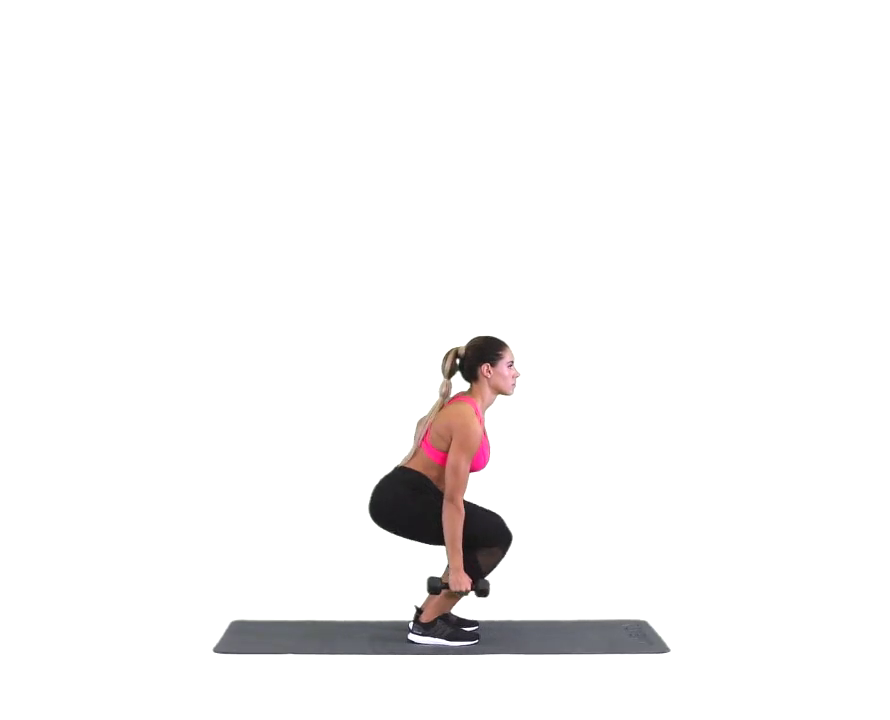 Single-Arm Squat & Press - Sweat