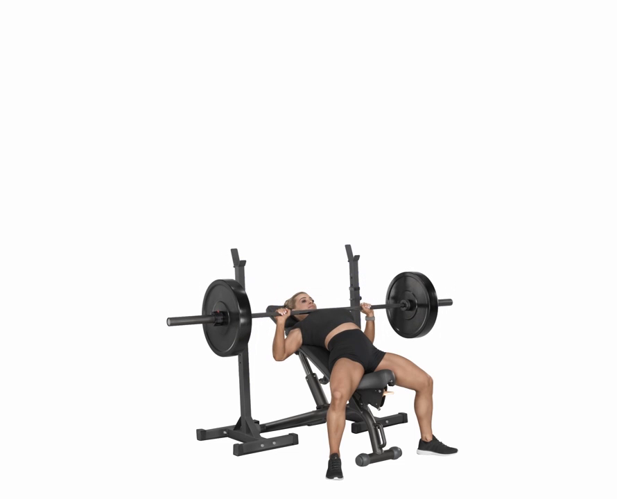 Incline Bench Press Exercise Instructions & Video - Sweat