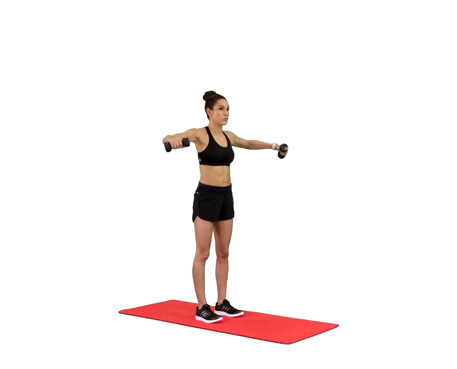 Dumbbell Lateral Raise Instructions & Video - Sweat