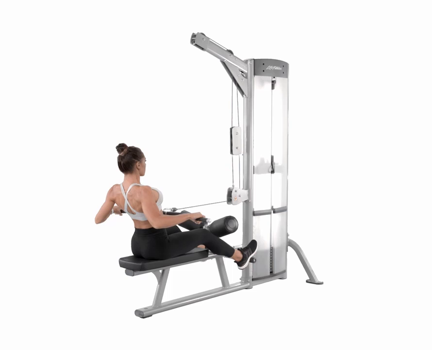 Wide Grip Seated Row - Sweat