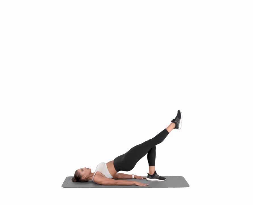Glute Bridge & Extension - Sweat