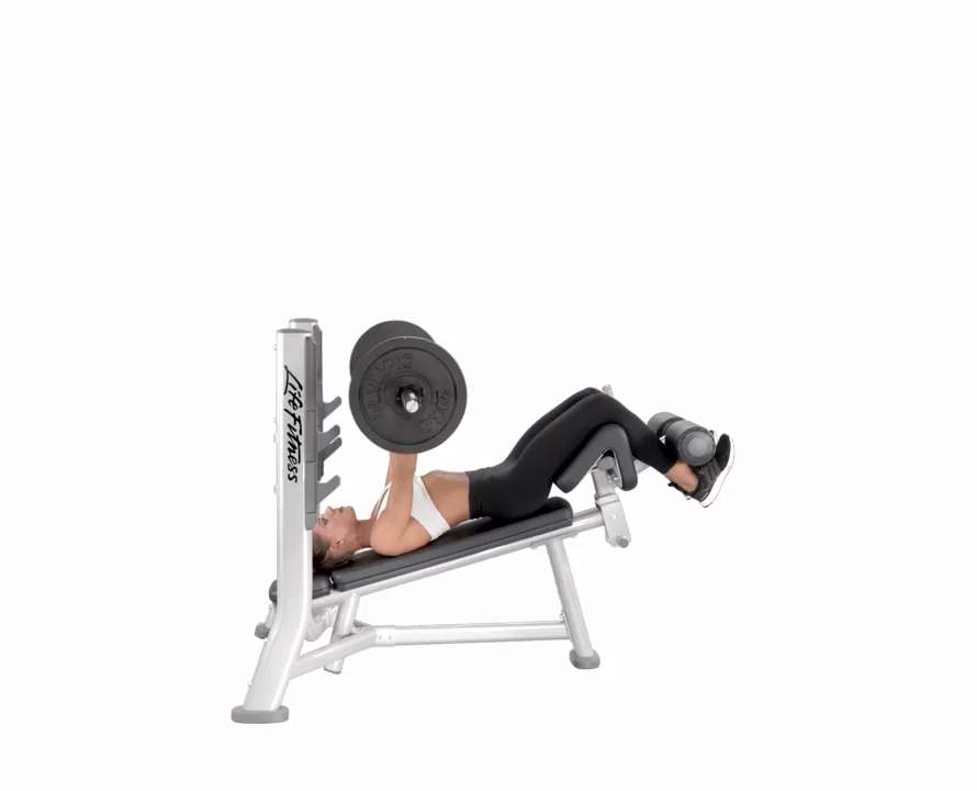 Negative Decline Bench Press - Sweat