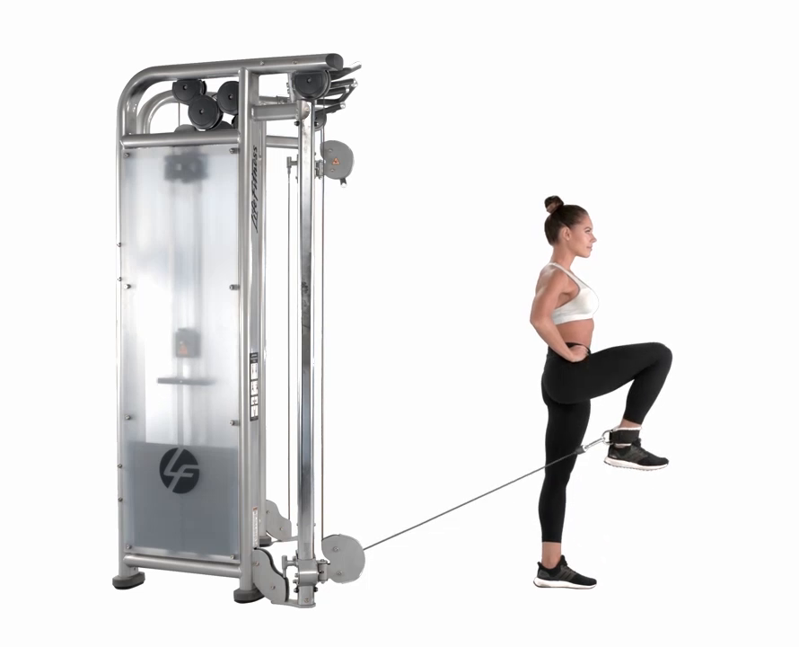 Cable Knee-Up - Sweat