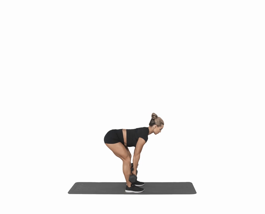 Dumbbell Romanian Deadlift Exercise Instructions & Video - Sweat
