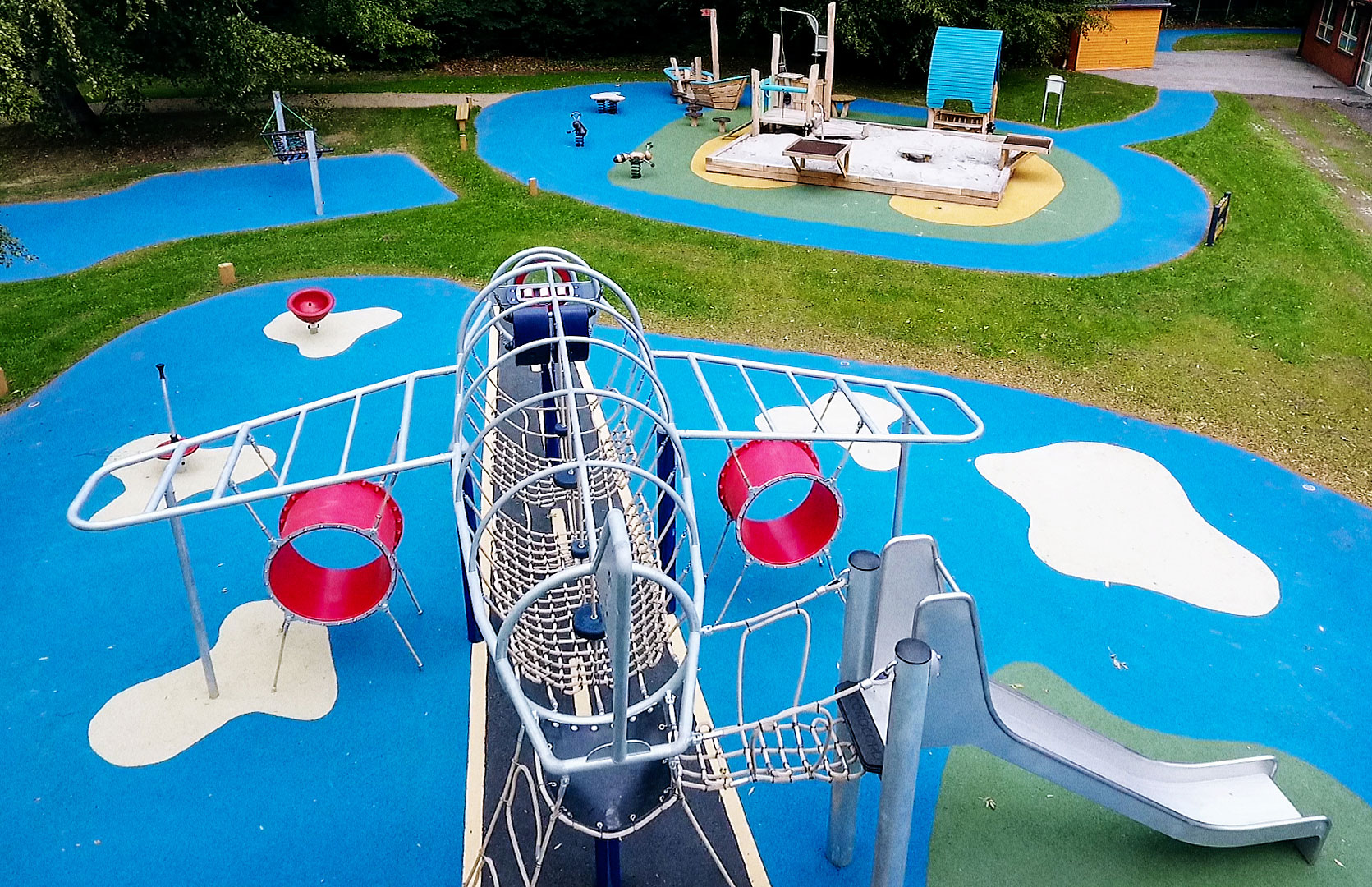 KOMPAN | Children's epilepsy hospital playground | Denmark