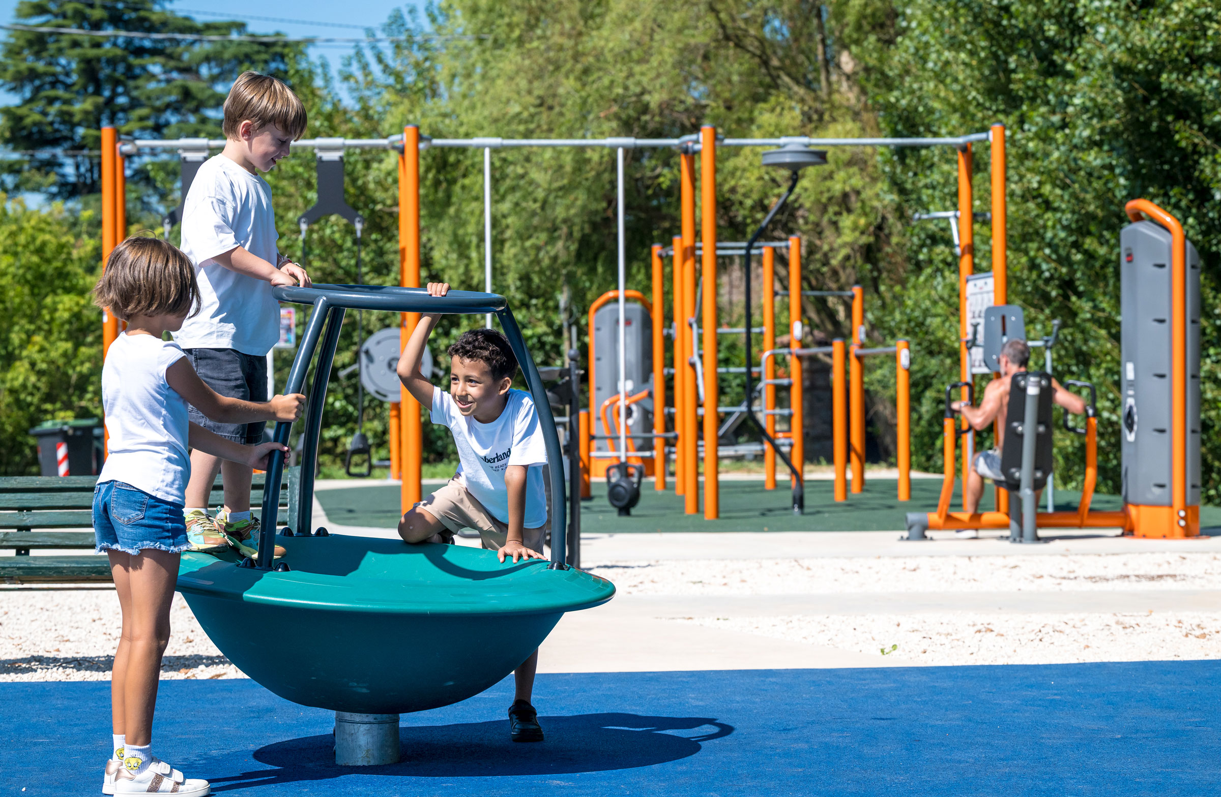 Capergnanica Nursery School playground - KOMPAN