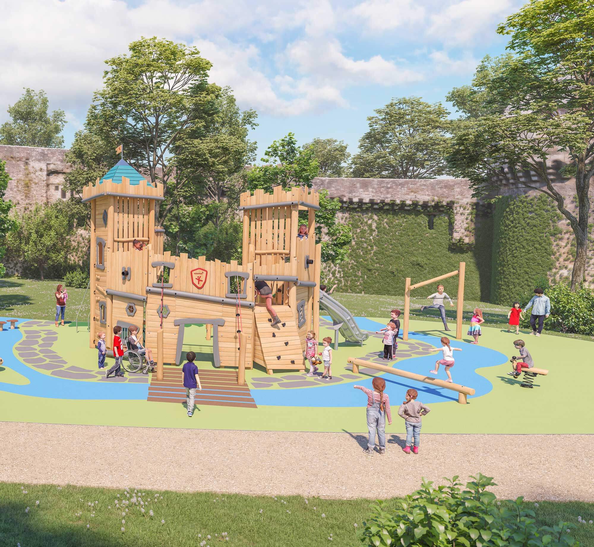 KOMPAN | Natural playground design solution