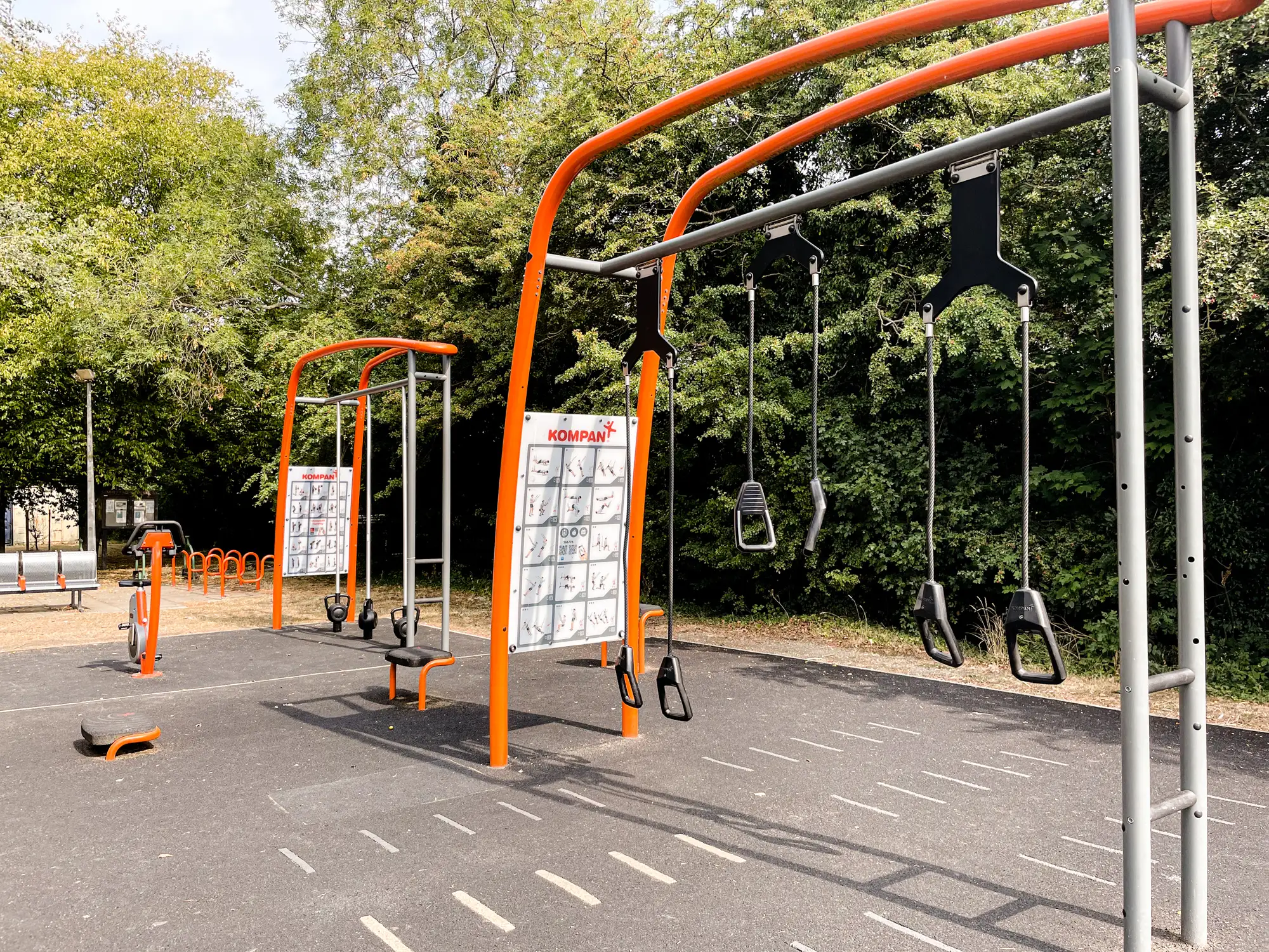 Outdoor Gym - Abbey Leisure Centre - KOMPAN UK