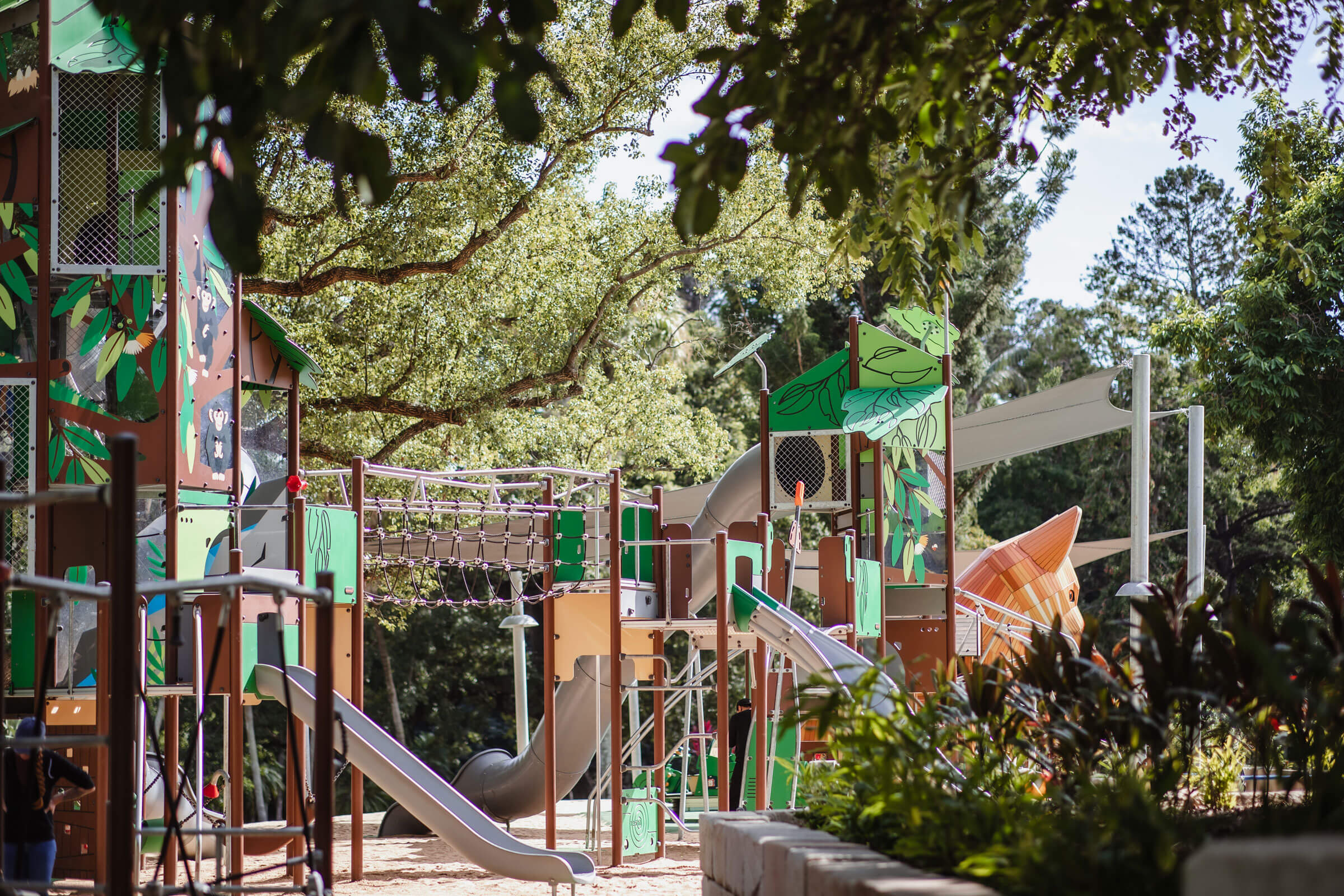 Rockhampton Botanical Gardens Playground - KOMPAN