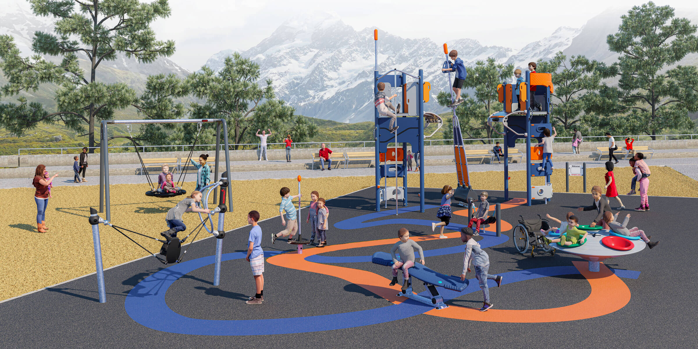 KOMPAN | Playground Design Solution for Physical Play