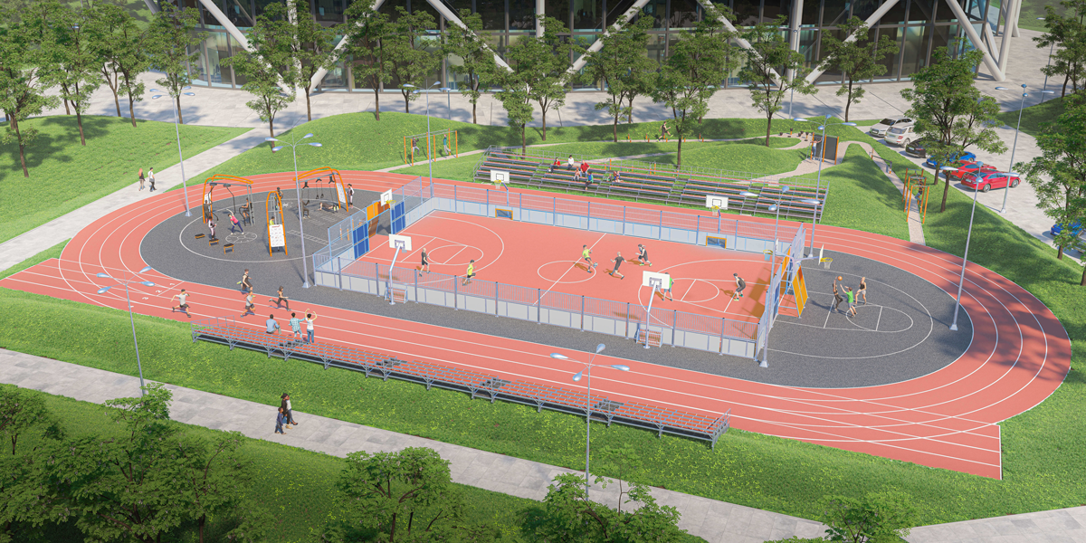 KOMPAN | Outdoor sport and fitness design solution
