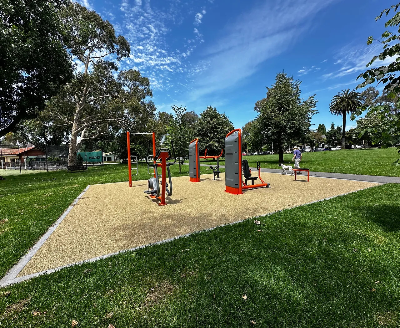 Powlett Reserve, Outdoor Gym in East Melbourne - KOMPAN