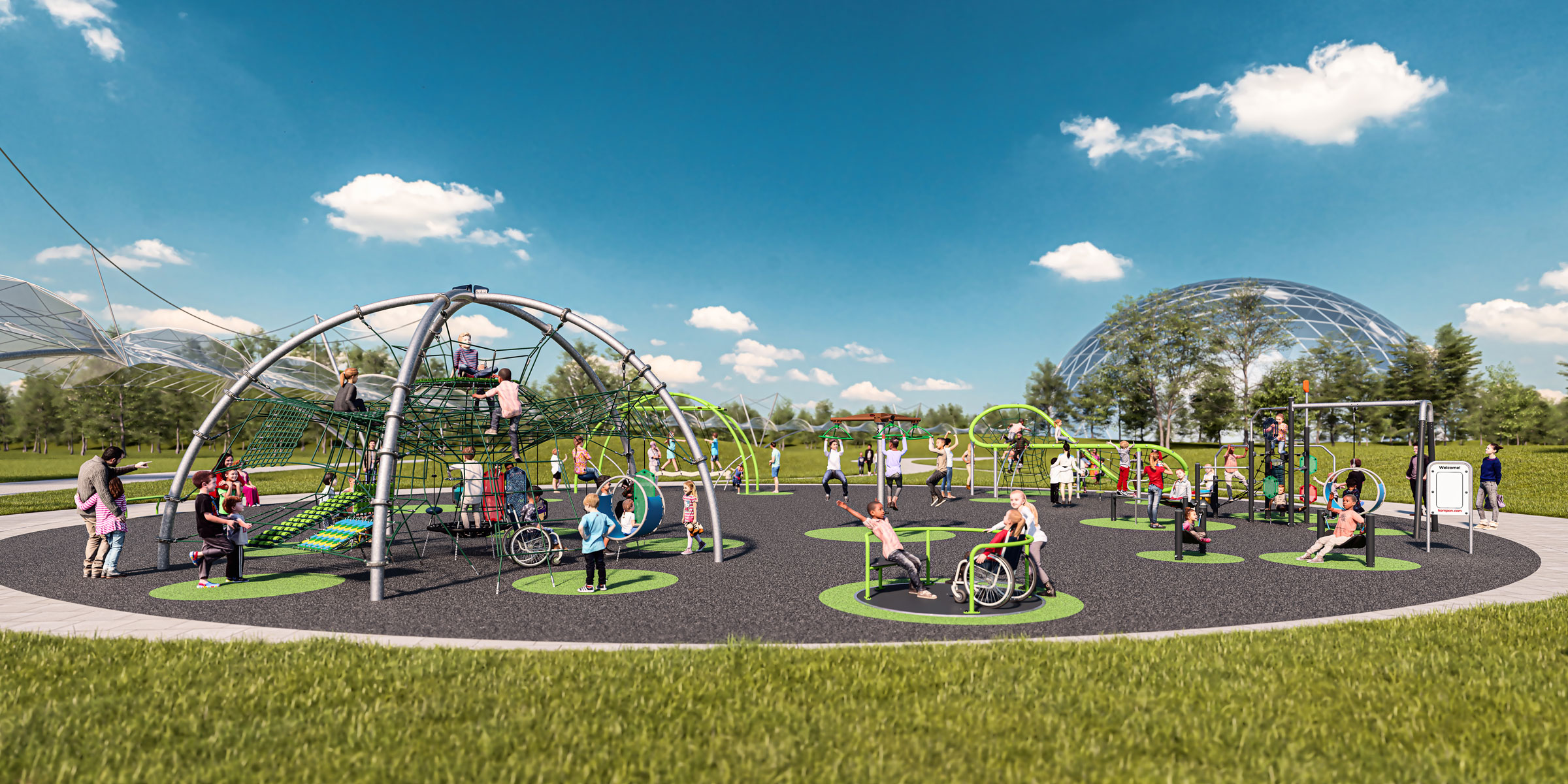 KOMPAN(콤판) | 독특한 놀이터 디자인 솔루션