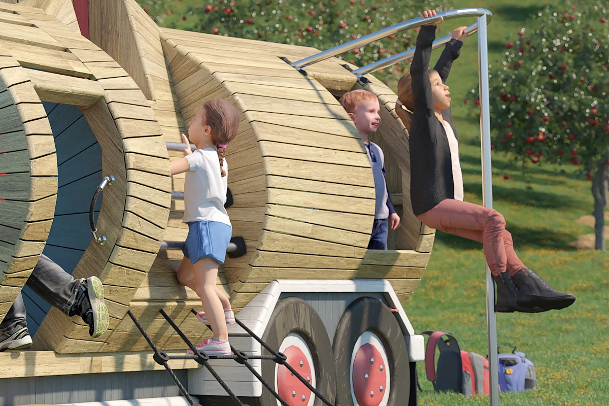 Inspirational Playground Concept | The Truck | KOMPAN