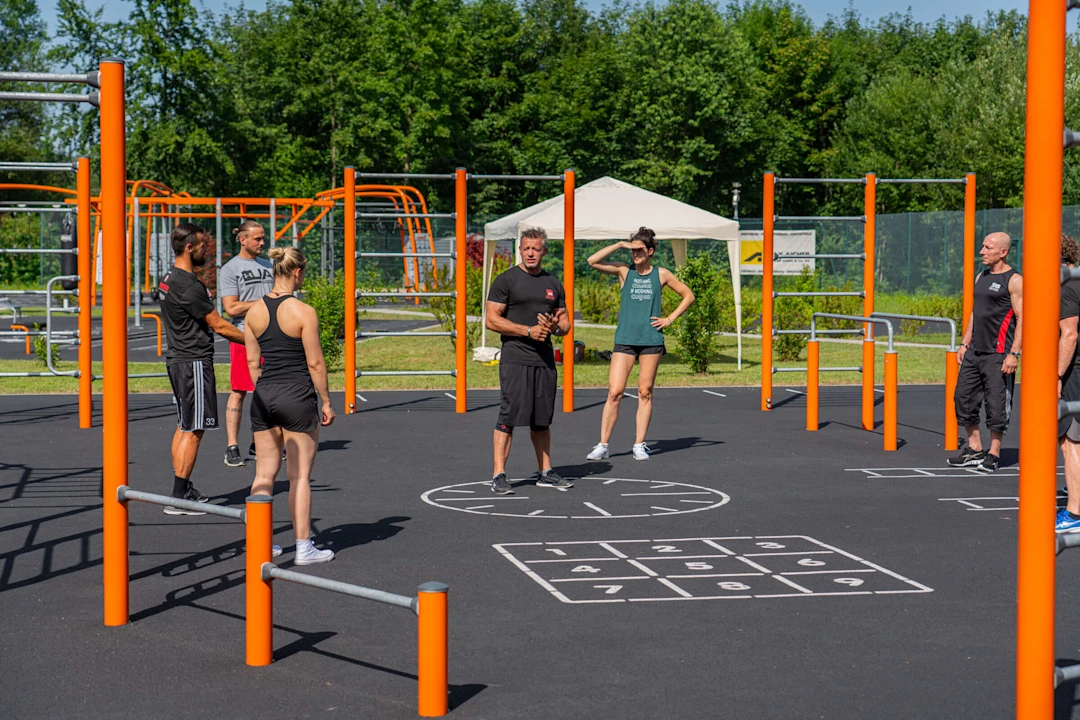 KOMPAN | Utomhusträning i Freilassing Sportpark | Tyskland